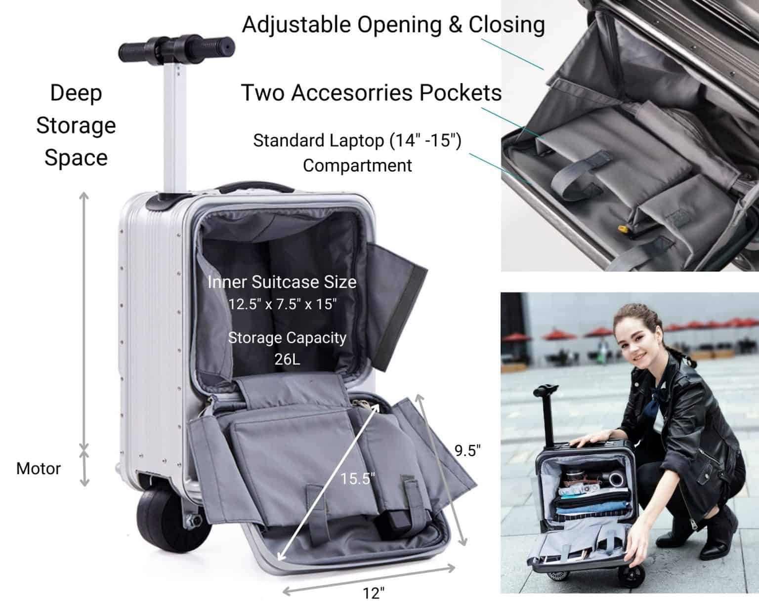 4 best Motorized Suitcase Options For Adults (2024) - Gravyware's Blog